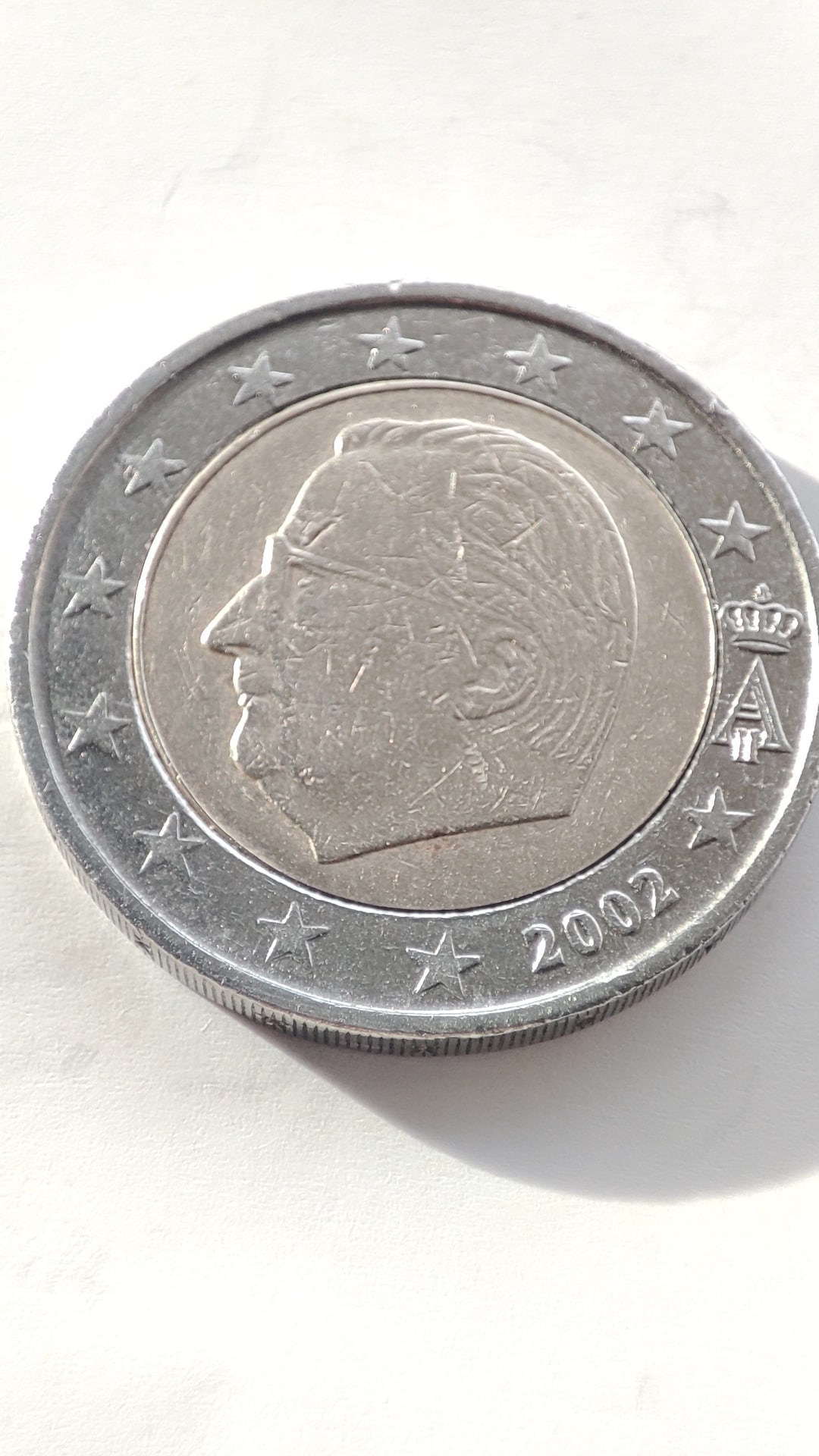 Rare 2000 Belgium 2 Euro Coin - Etsy