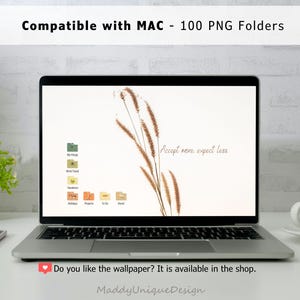 Summer Desktop Folder Icons, Colorful Desktop Icons, Beach Folder Icon ...