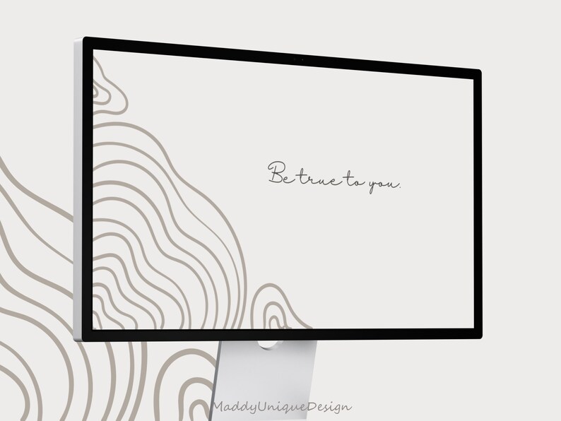 Minimalist Desktop Wallpaper Aesthetic Desktop Background Neutral ...