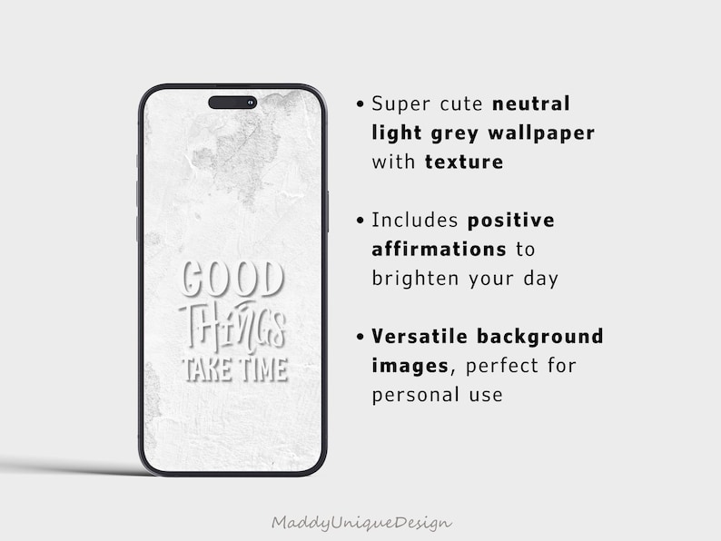 Neutral Grey Phone Background Aesthetic Phone Wallpaper iPhone ...