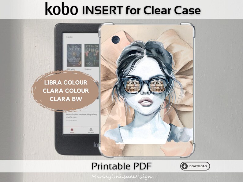 Kobo Case Insert, Kobo Libra Colour, Kobo Clara Colour, Kobo Clara BW ...