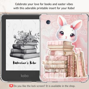 Kobo Case Insert Printable, Libra Colour, Clara Colour & BW, Easter ...