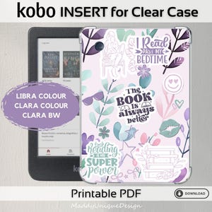Kobo Case Insert, Kobo Libra Colour, Kobo Clara Colour, Kobo Clara BW ...
