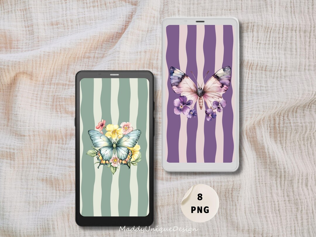 Boox Palma 2 Pro Screensavers, Botanical Butterflies Wallpapers, Onyx ...