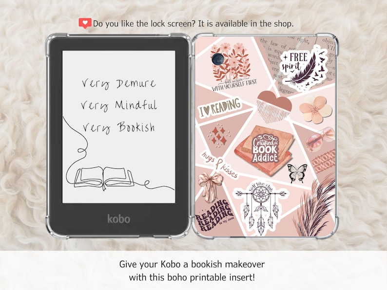 Kobo Case Insert, Kobo Libra Colour, Kobo Clara Colour, Kobo Clara BW ...
