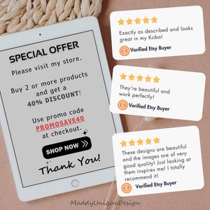 Kobo Case Insert Printable, Libra Colour, Clara Colour & BW, Easter ...