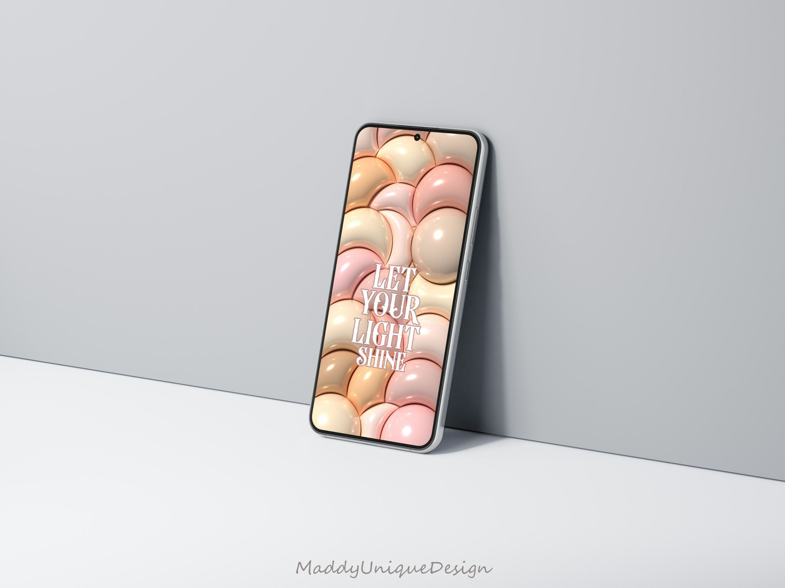 3D Beige Phone Background Aesthetic Phone Wallpaper Pastel iPhone ...