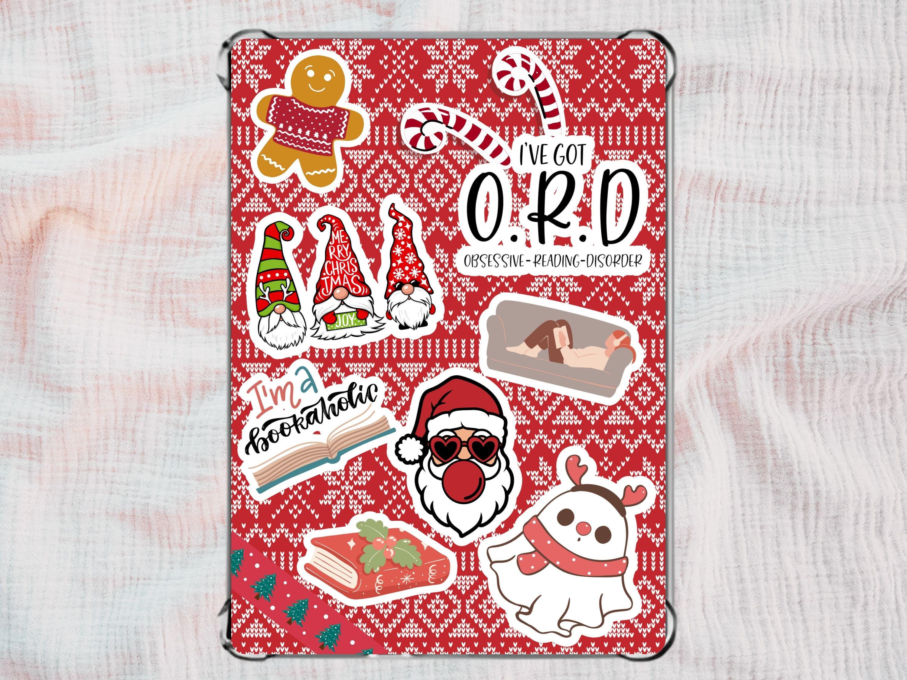 Christmas Kindle Insert Printable for Clear Case, Paperwhite Basic ...