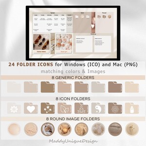 EDITABLE Desktop Wallpaper Organizer Template | Weekly Schedule Planner ...