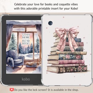 Kobo Case Insert Printable, Libra Colour, Clara Colour & BW, Coquette ...
