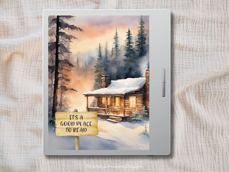 Wallpapers for BOOX Go Color & BOOX Note Air, Winter Lockscreens, Cozy ...