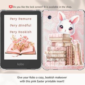 Kobo Case Insert Printable, Libra Colour, Clara Colour & BW, Easter ...