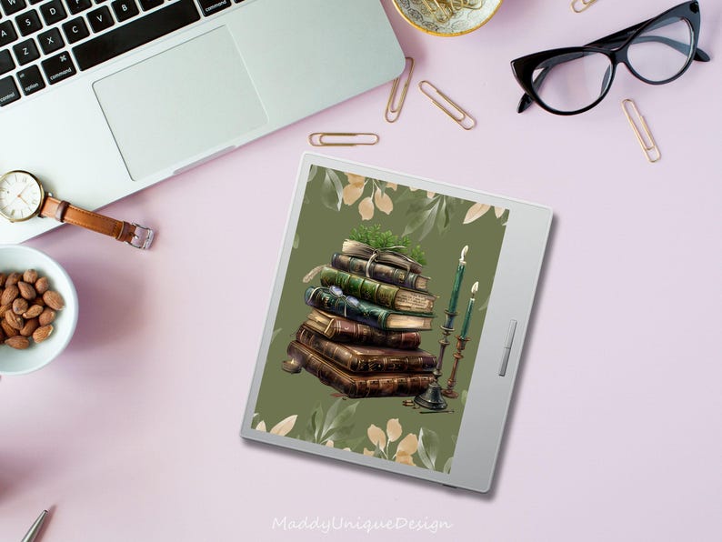 Wallpapers for BOOX Go Color 7 & BOOX Note Air, Botanical Lockscreens ...