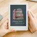 Kobo Lockscreen Stacked Books, Kobo Libra Colour, Kobo Clara Colour ...