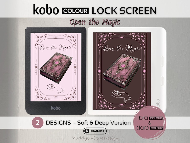 Magic Wallpaper for Kobo Libra Colour & Kobo Clara Colour, Fantasy Kobo ...
