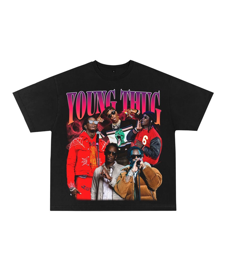 Young Thug T Shirt Design PNG Instant Download - Etsy