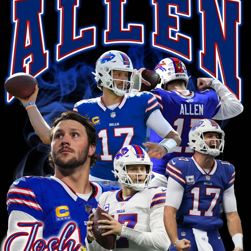 Josh Allen Stats 2025 2026 - Etsy New Zealand