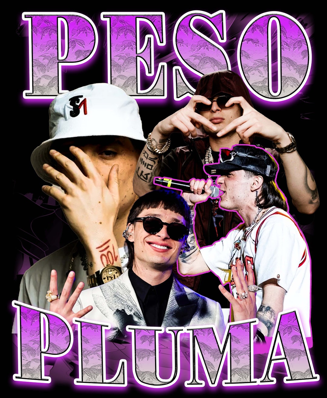 Peso Pluma T Shirt Design PNG Instant Download - Etsy