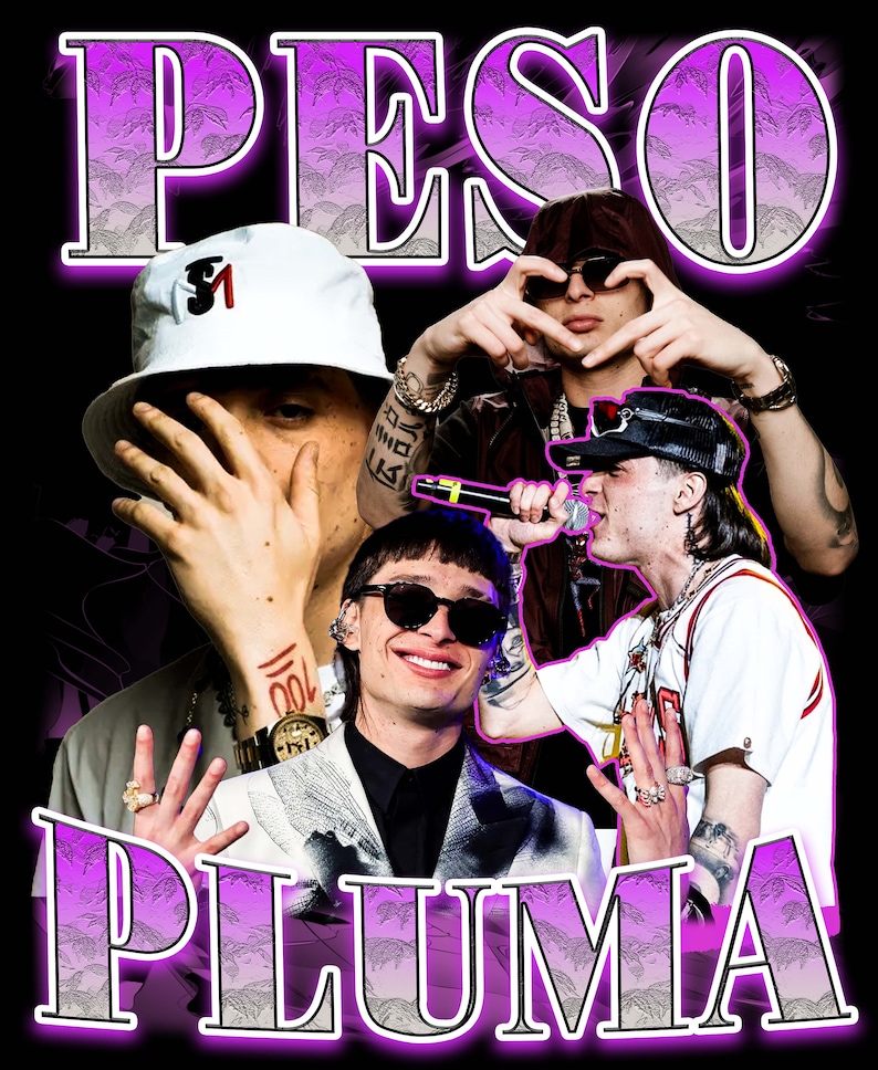 Peso Pluma T Shirt Design PNG Instant Download - Etsy