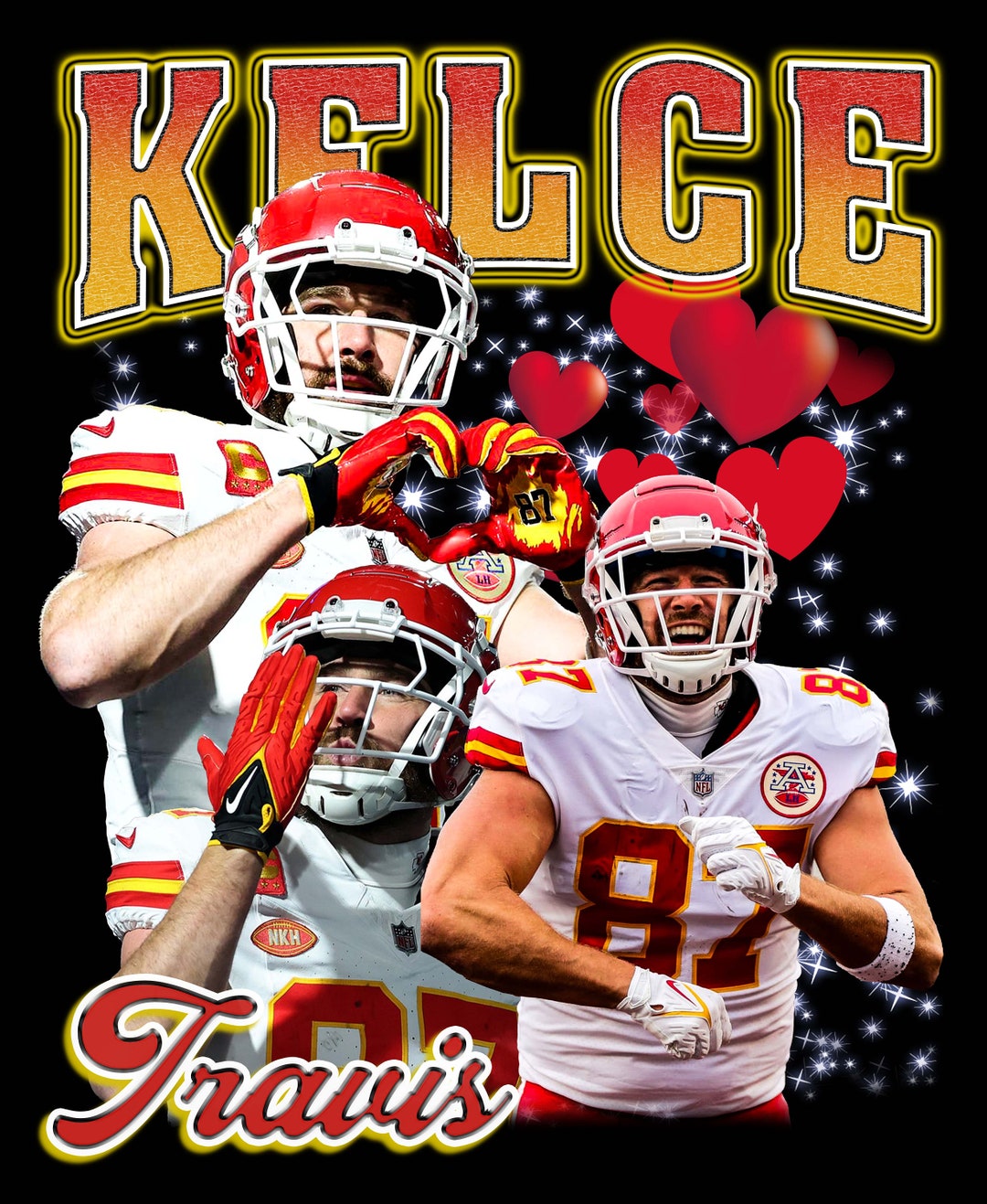 Travis Kelce T Shirt Design PNG Instant Download - Etsy