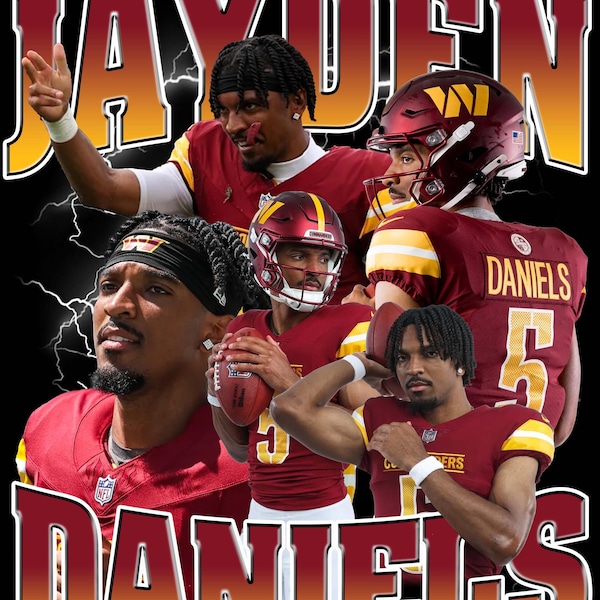 Jayden Daniels Png - Etsy