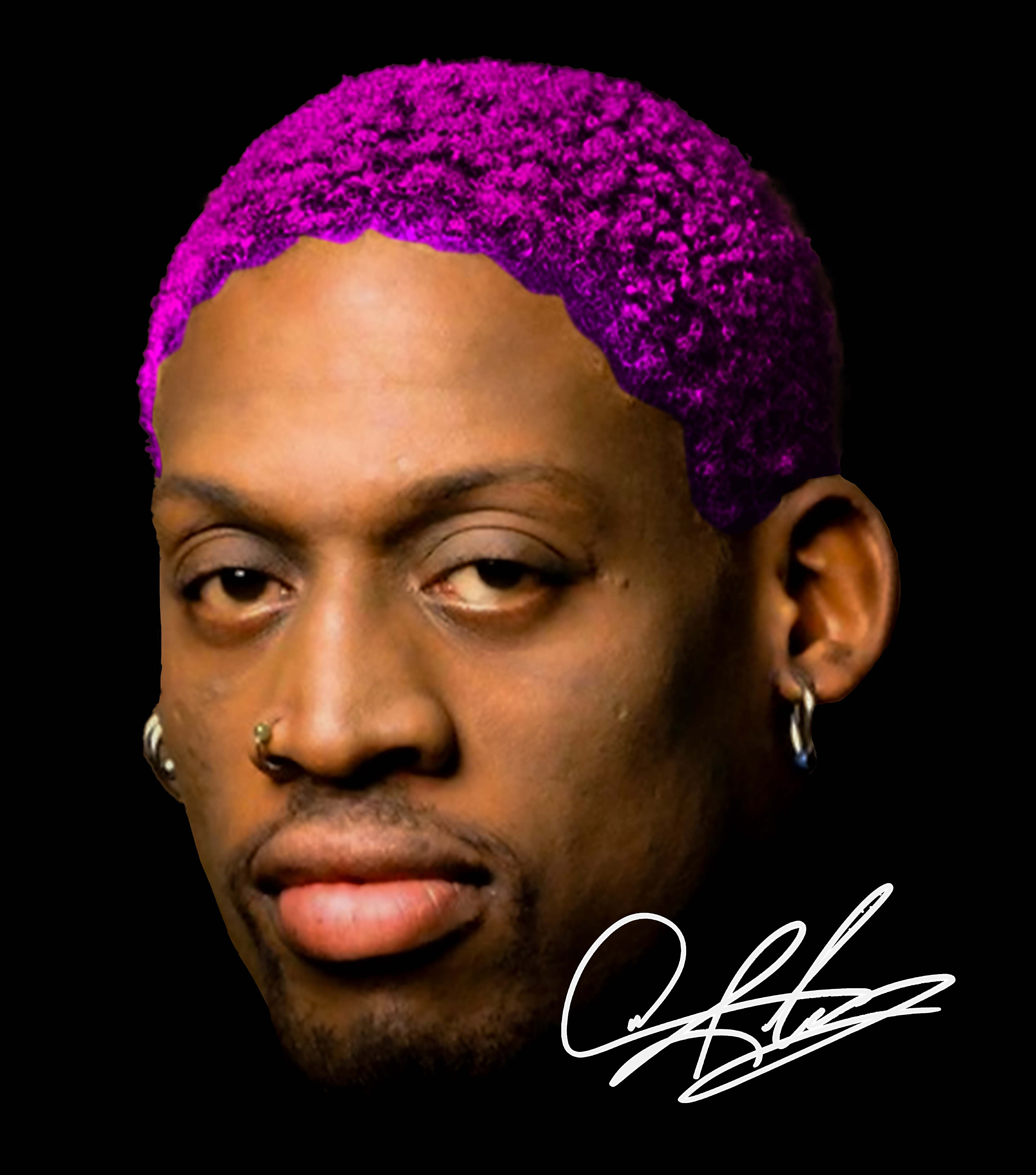 Vintage Basketball Dennis Rodman T Shirt Design PNG Instant Download - Etsy
