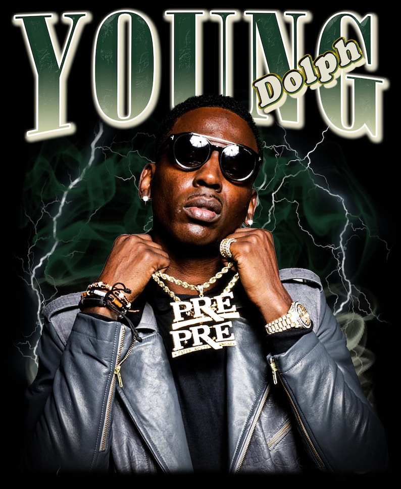 Young Dolph T Shirt Design PNG Instant Download - Etsy