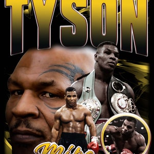 Mike Tayson T Shirt Design PNG Instant Download - Etsy