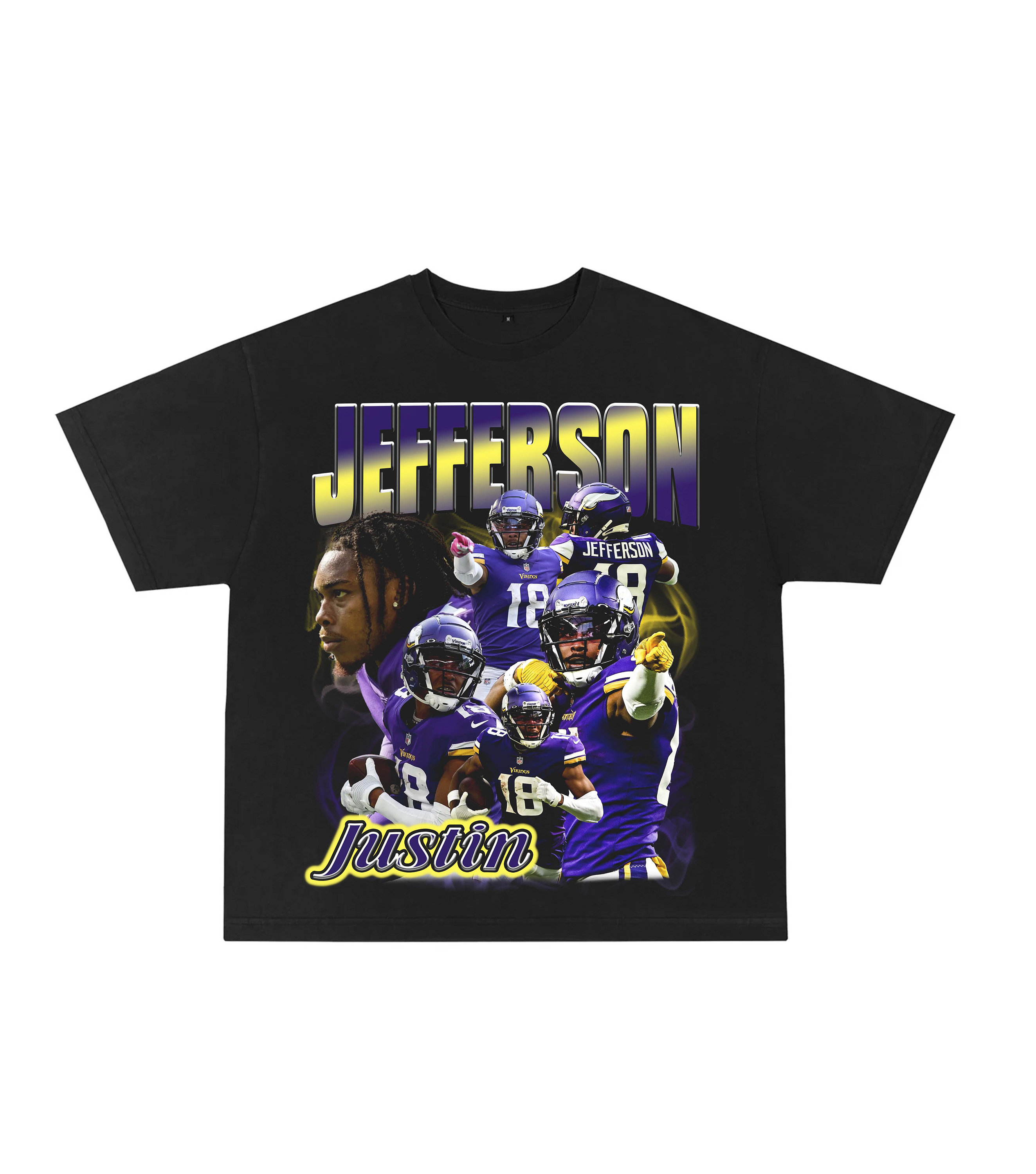 Justin Jefferson T Shirt Design PNG Instant Download - Etsy