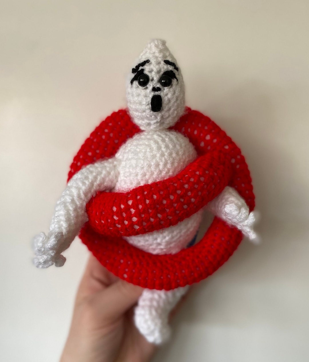 Ghostbusters Crocheted Plush Toy - Etsy