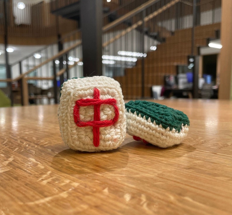 Mahjong Tile Crochet Pattern/tutorial; Easy, Simple Crochet Tutorial ...
