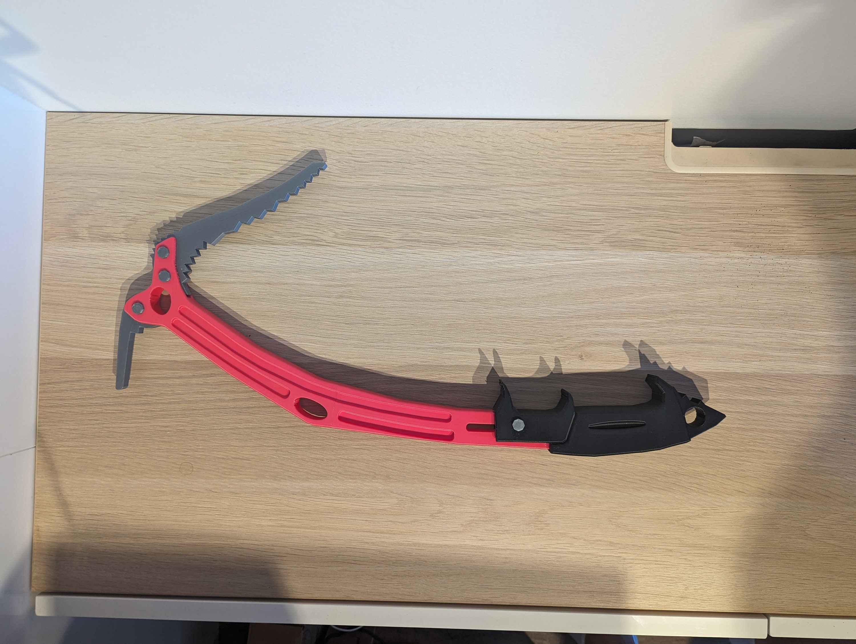 Escape From Tarkov & Tomb Raider Inspired 3d-printed Red Rebel Ice Pick ...
