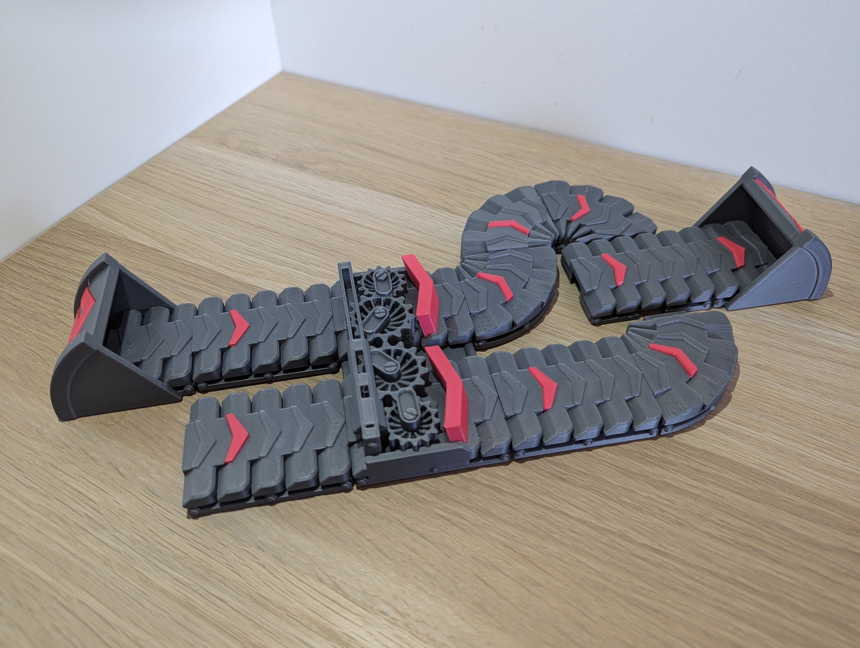 Factorio Inspired 3d-printed Belt Kit for 2-lane Balancer Assembly - Etsy