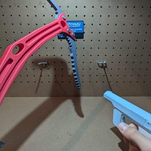 Escape From Tarkov & Tomb Raider Inspired 3d-printed Red Rebel Ice Pick ...