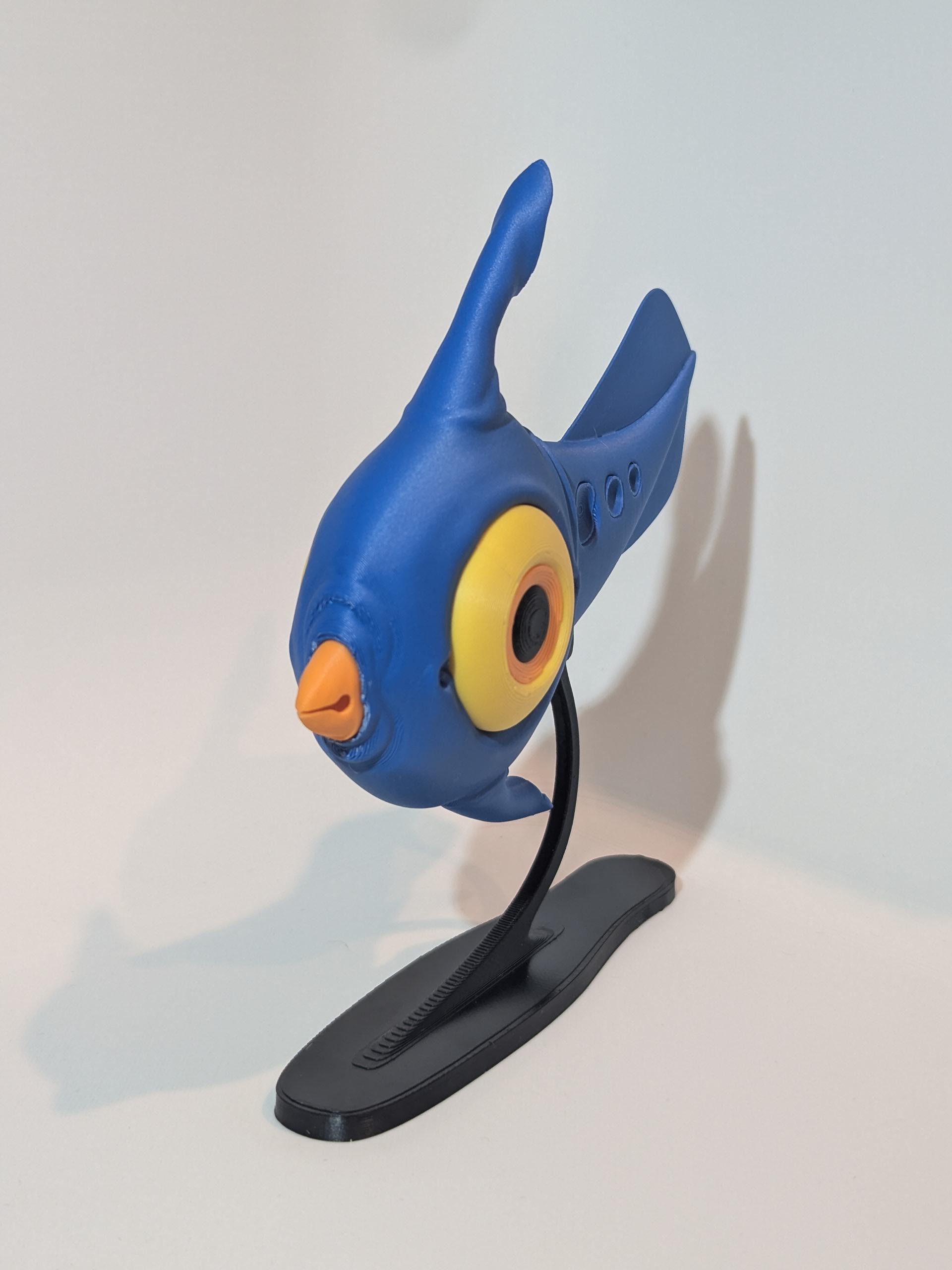 Peeper Fish Figure – Subnautica Prop – 3D Printed Alien Aquarium Decor ...