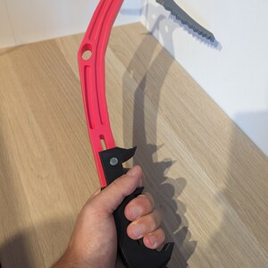 Escape From Tarkov & Tomb Raider Inspired 3d-printed Red Rebel Ice Pick ...