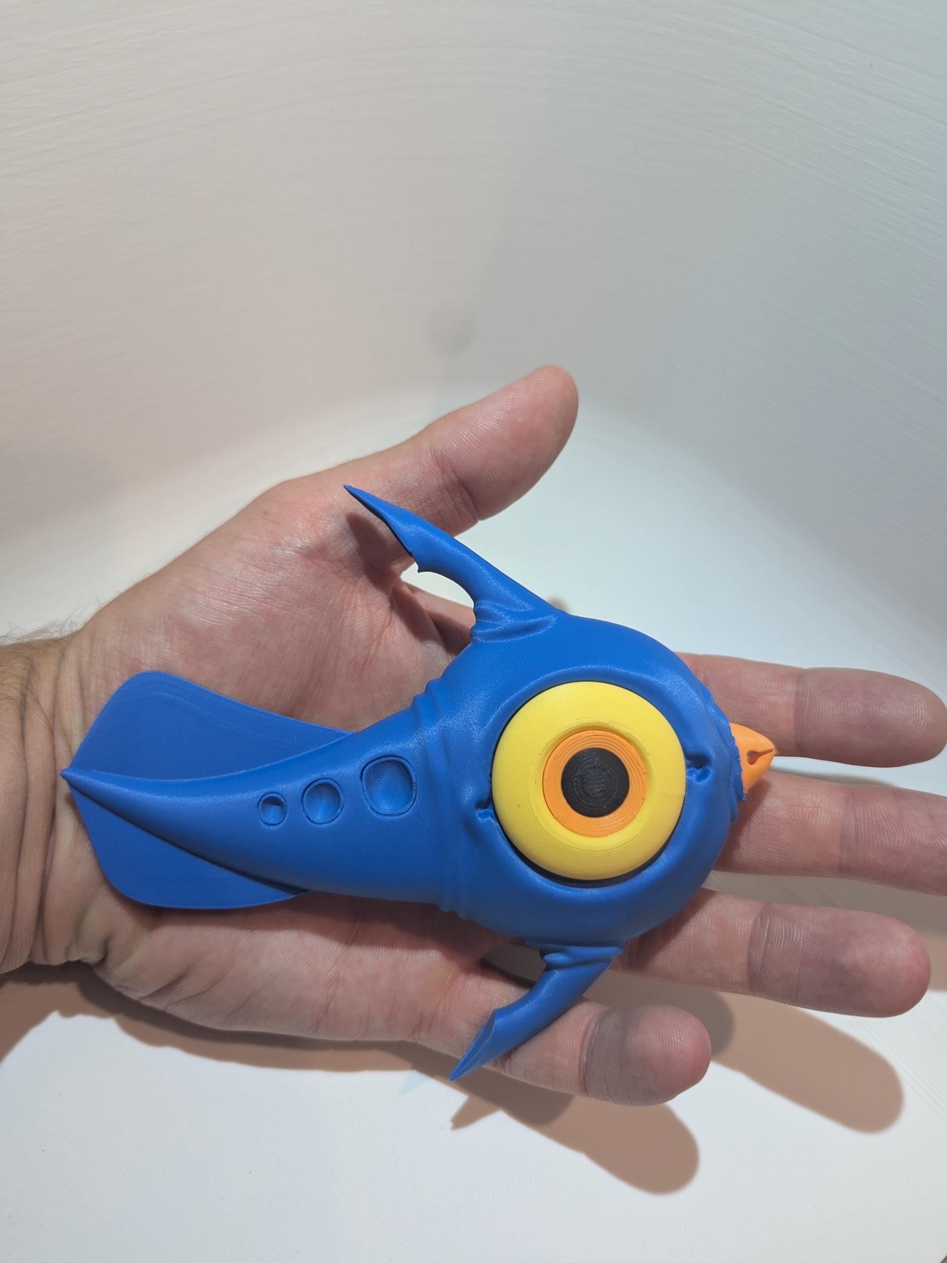 Peeper Fish Figure – Subnautica Prop – 3D Printed Alien Aquarium Decor ...