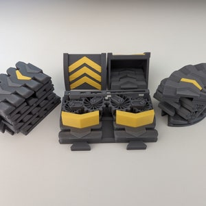 Factorio Inspired 3d-printed Belt Kit for 2-lane Balancer Assembly - Etsy