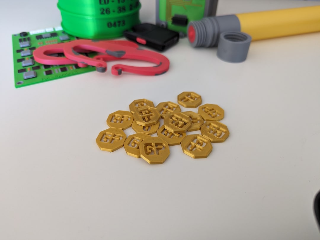 Escape From Tarkov Inspired 3d-printed GP Coin Replicas Pack of 10 - Etsy
