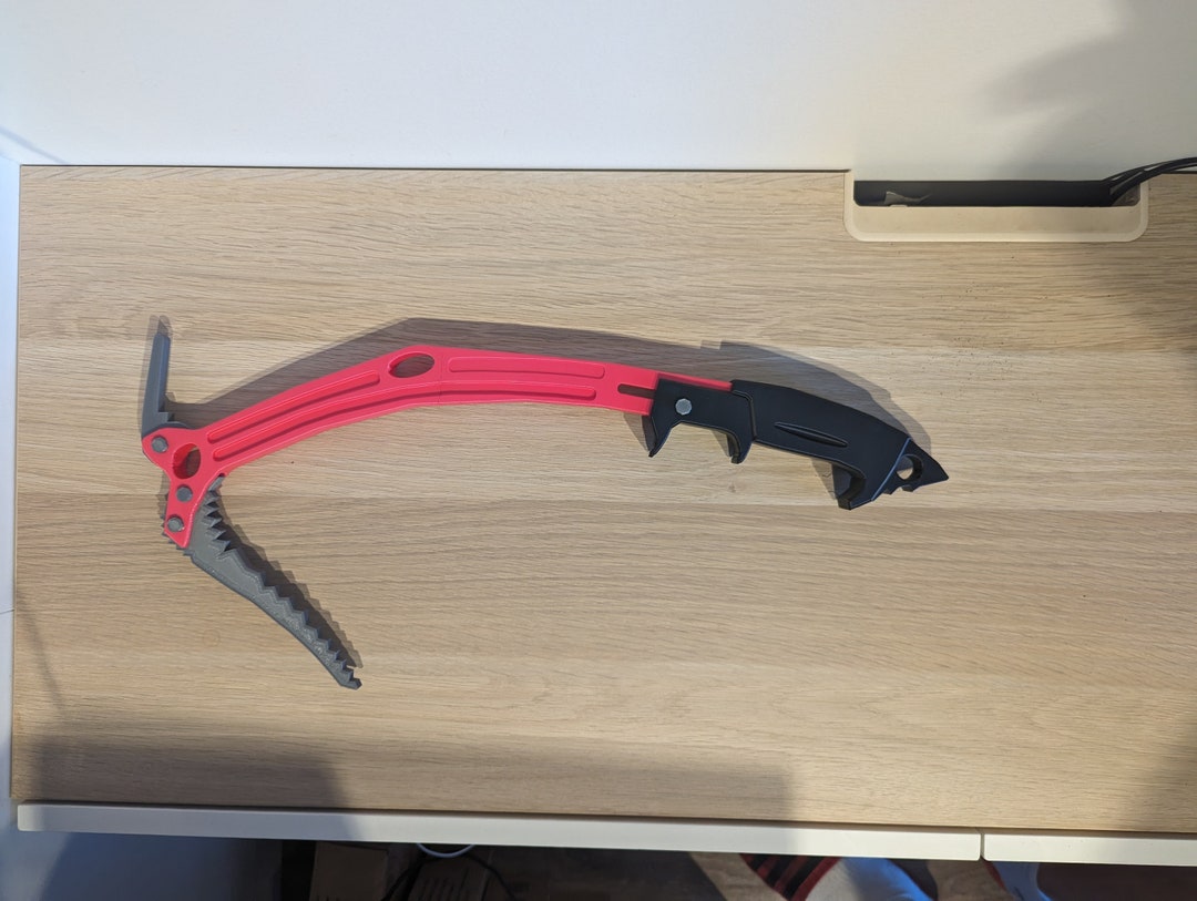 Escape From Tarkov & Tomb Raider Inspired 3d-printed Red Rebel Ice Pick ...