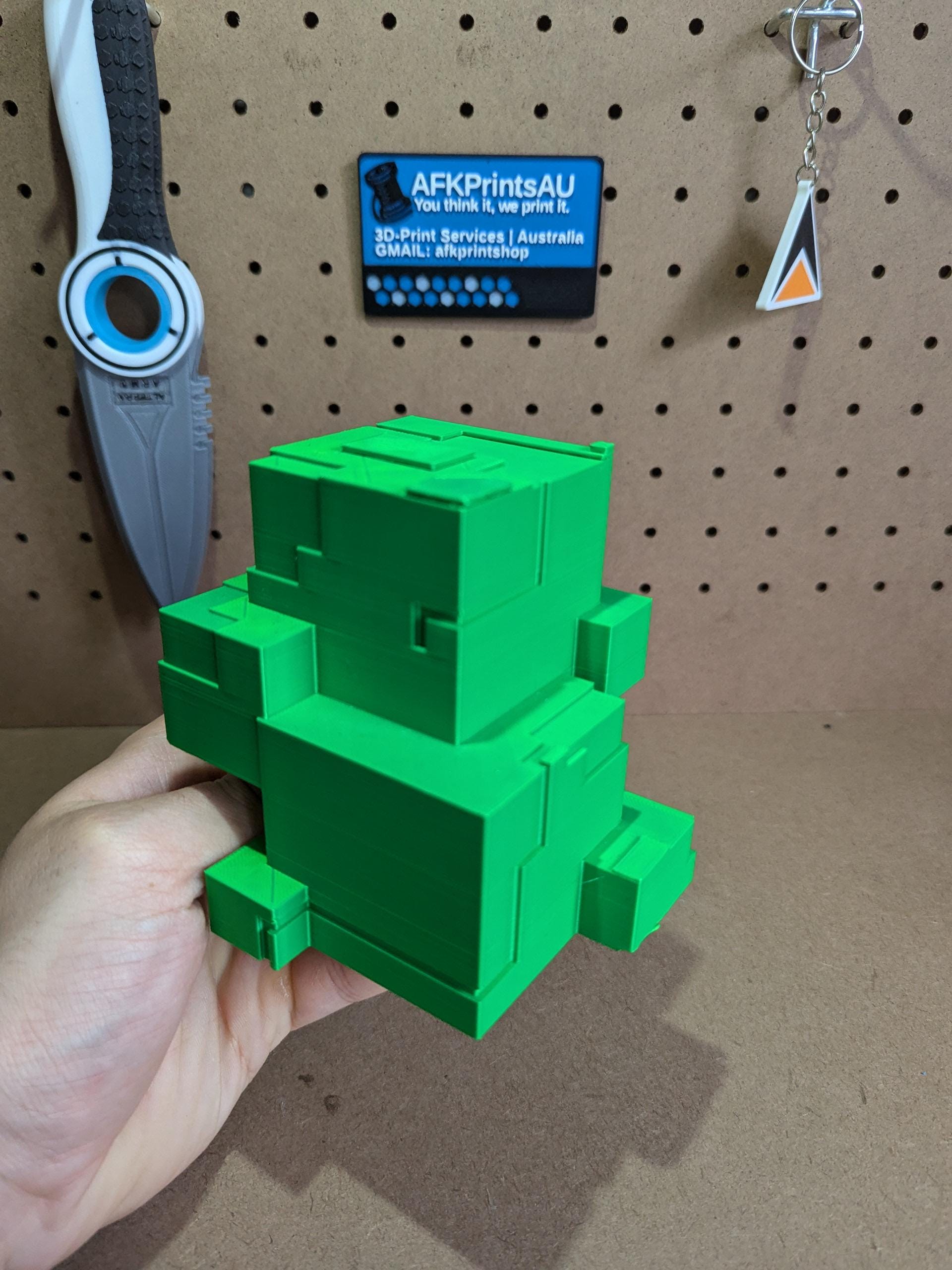 Subnautica Inspired 3d-printed Ion Cube Replica - Etsy