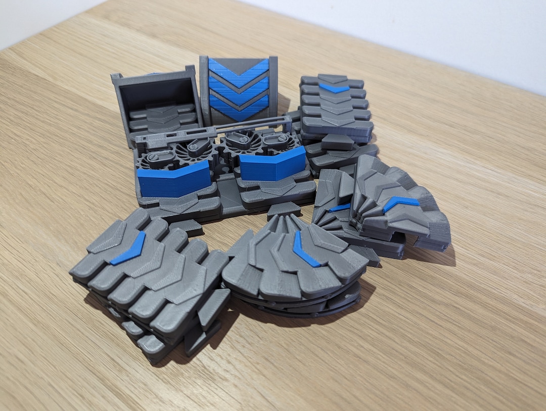 Factorio Inspired 3d-printed Belt Kit for 2-lane Balancer Assembly - Etsy