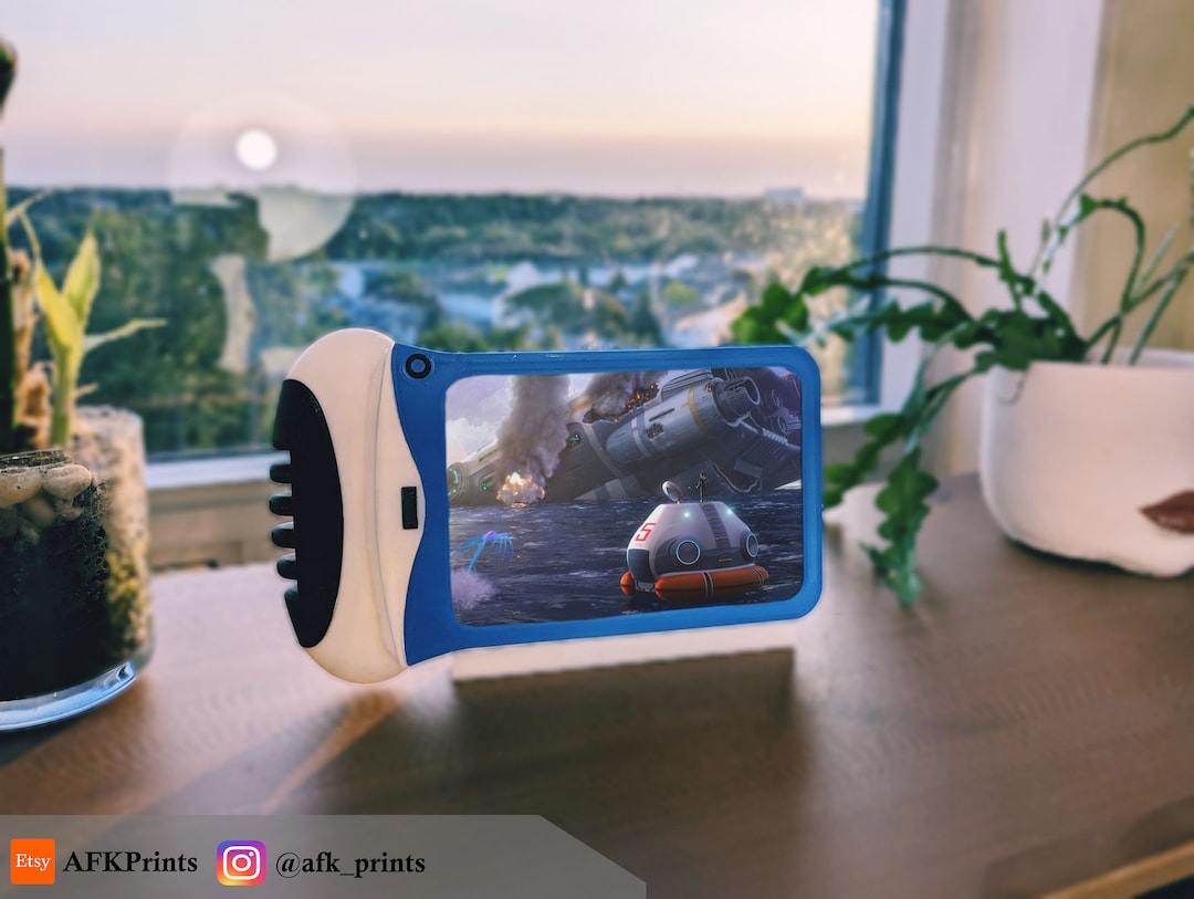 Subnautica Inspired 3d-printed PDA Picture Frame (4"x6") - Etsy