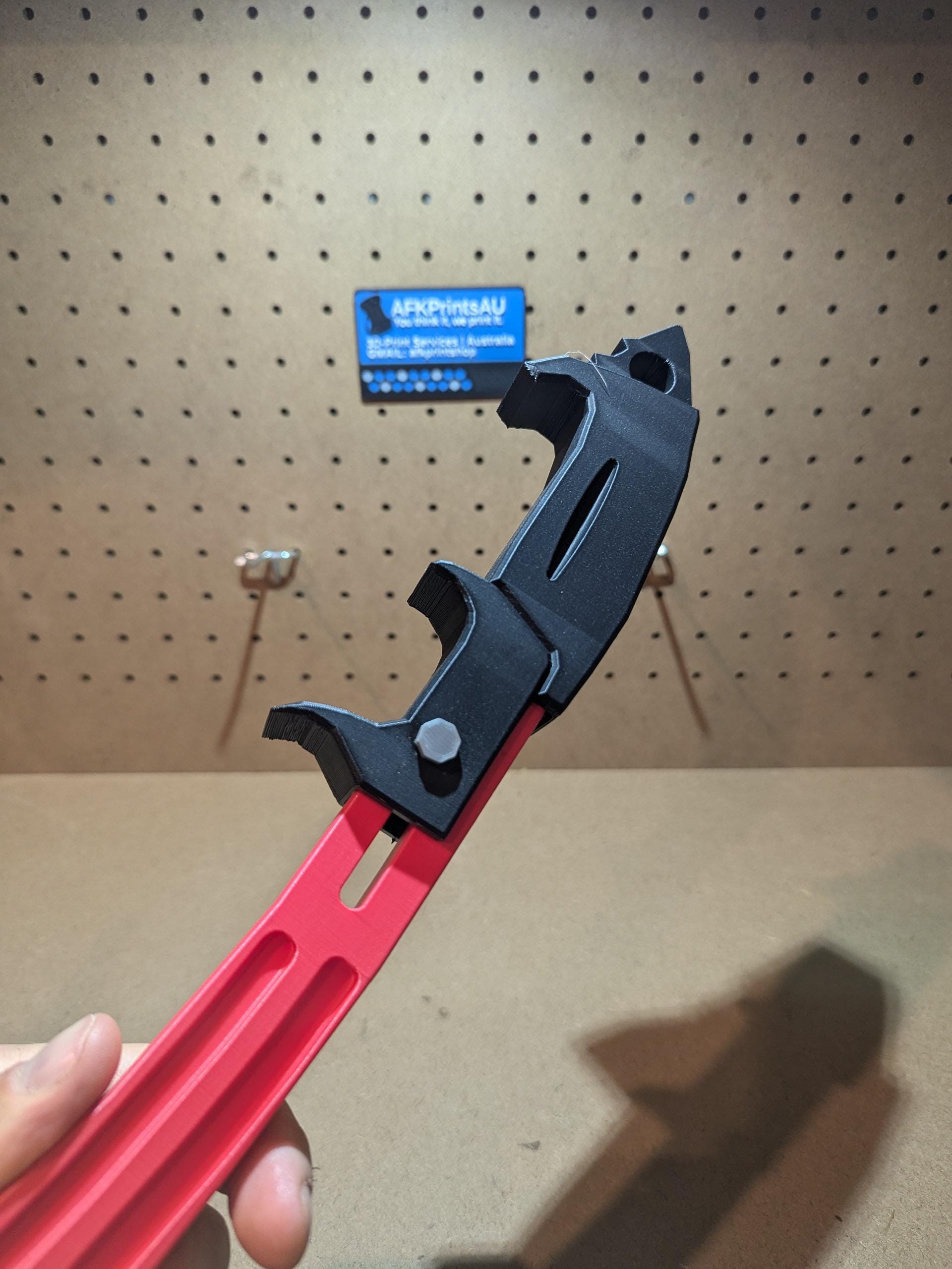 Escape From Tarkov & Tomb Raider Inspired 3d-printed Red Rebel Ice Pick ...