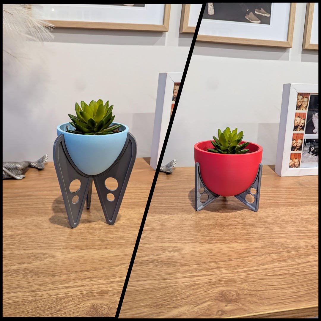 Fallout Series Inspired 3d-printed Atomic Plant Pot - Etsy