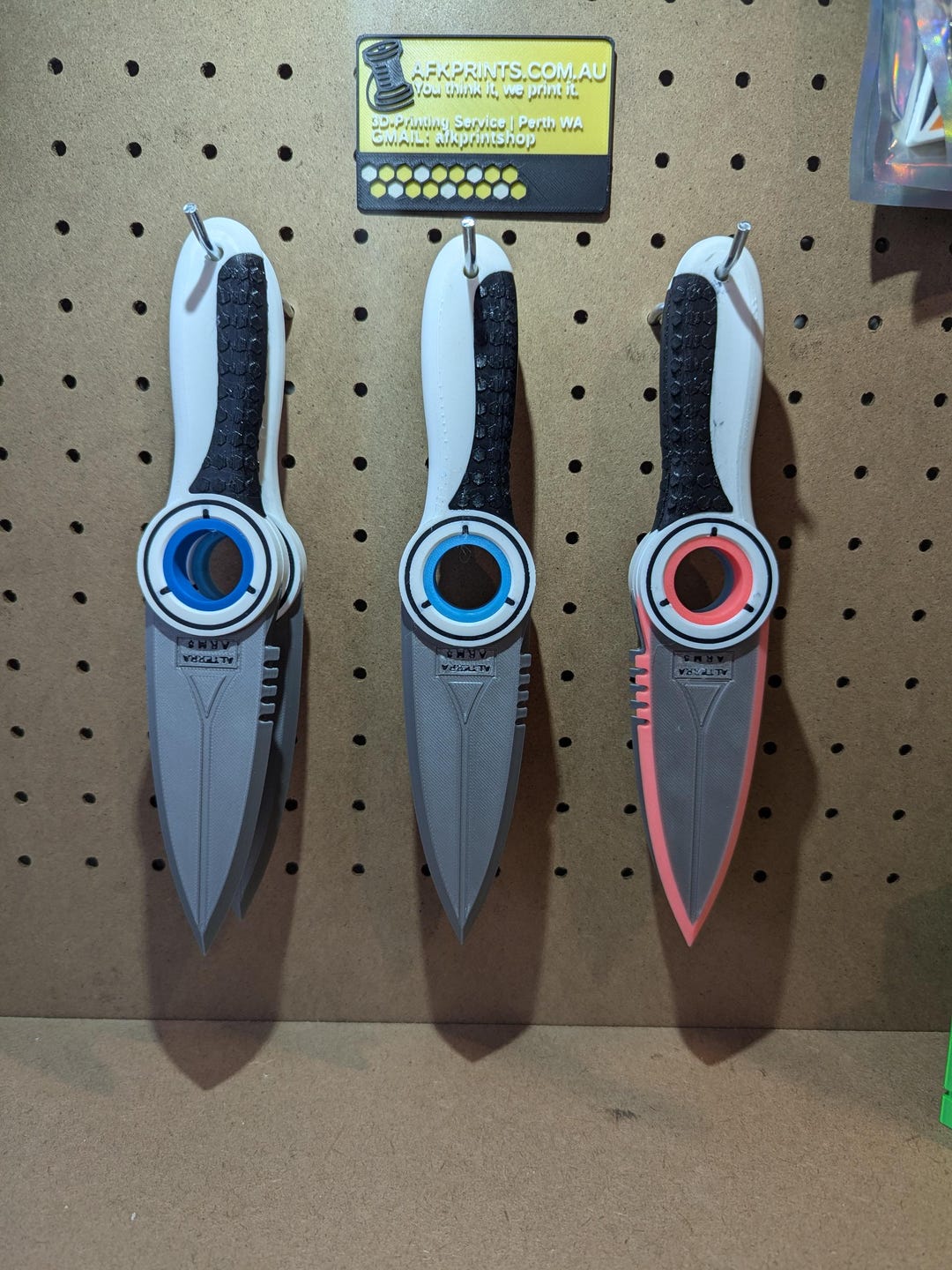 Subnautica Knife Prop – 3D Printed Survival Blade Replica – Gamer ...