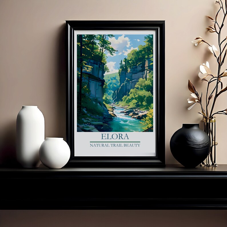 Elora Print, Elora Poster, Elora Decor, Digital, Elora Digital, Travel ...