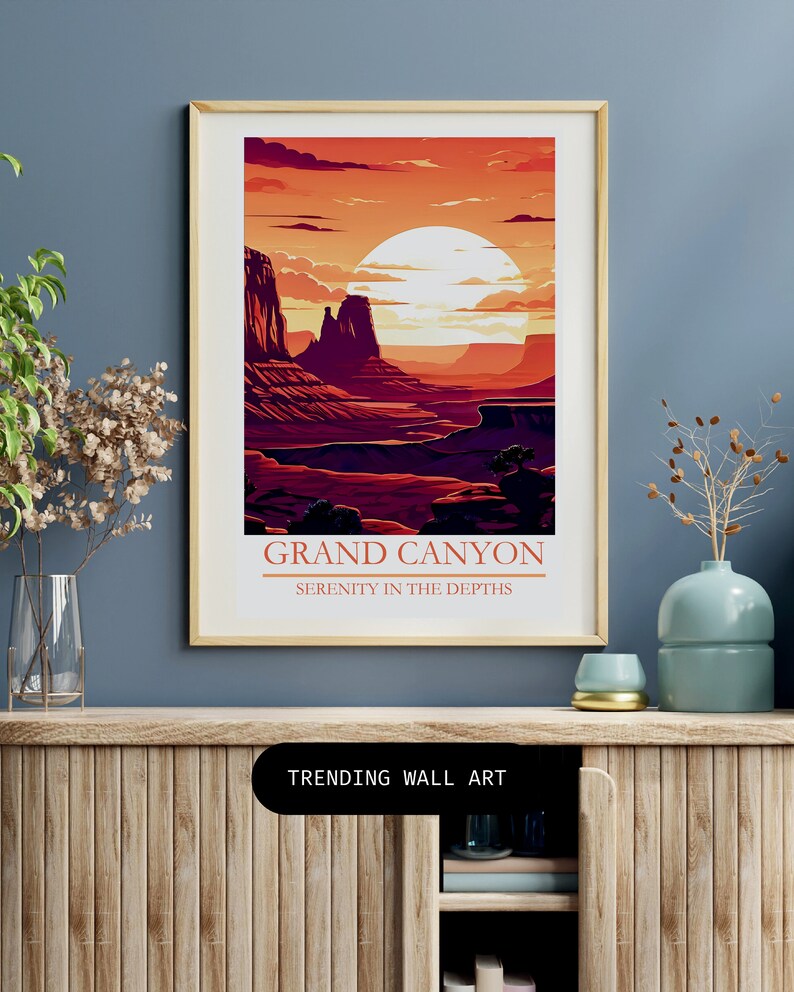 Set of 3, Grand Canyon Print, Wall Art, Grand Canyon Poster, Grand ...