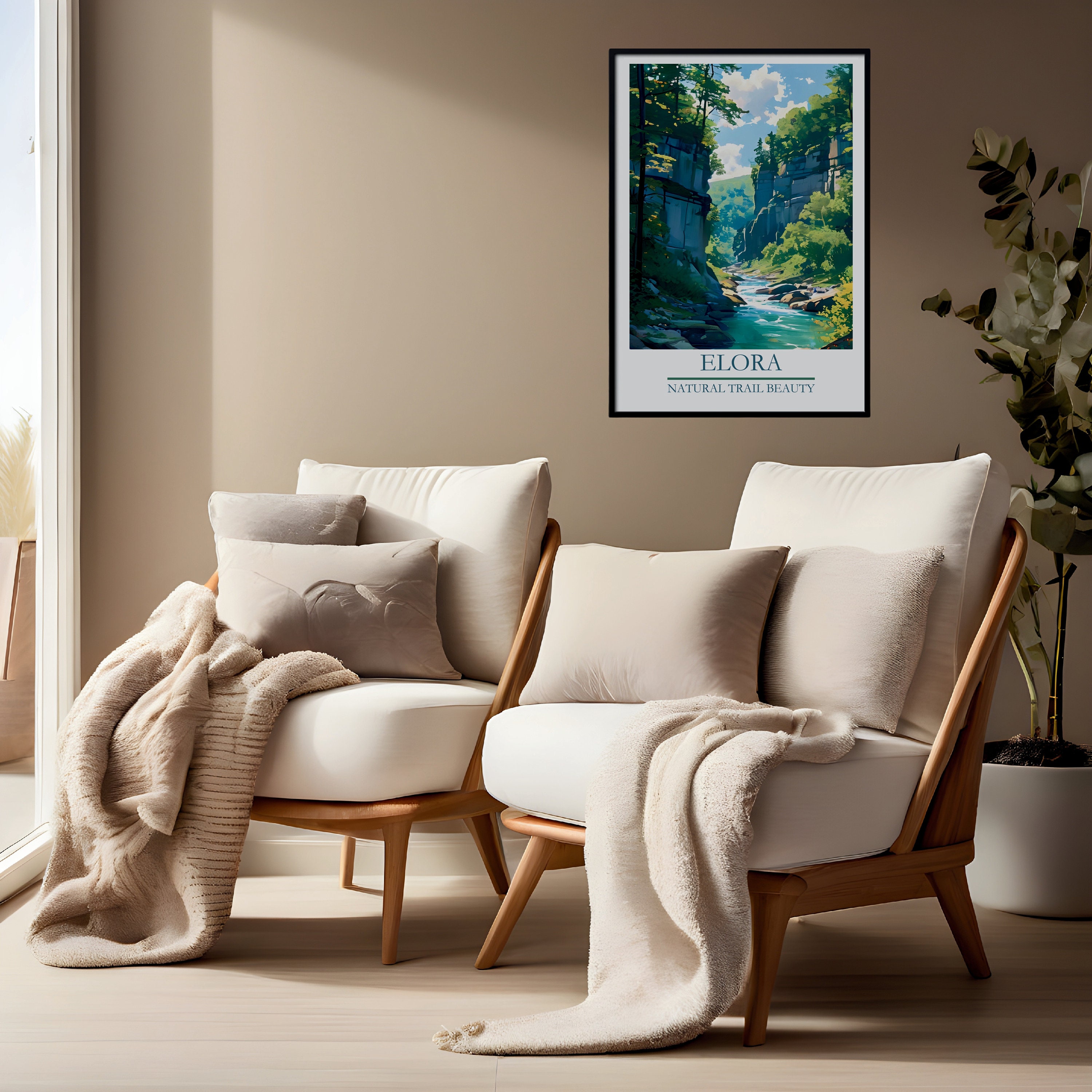 Elora Print, Elora Poster, Elora Decor, Digital, Elora Digital, Travel ...
