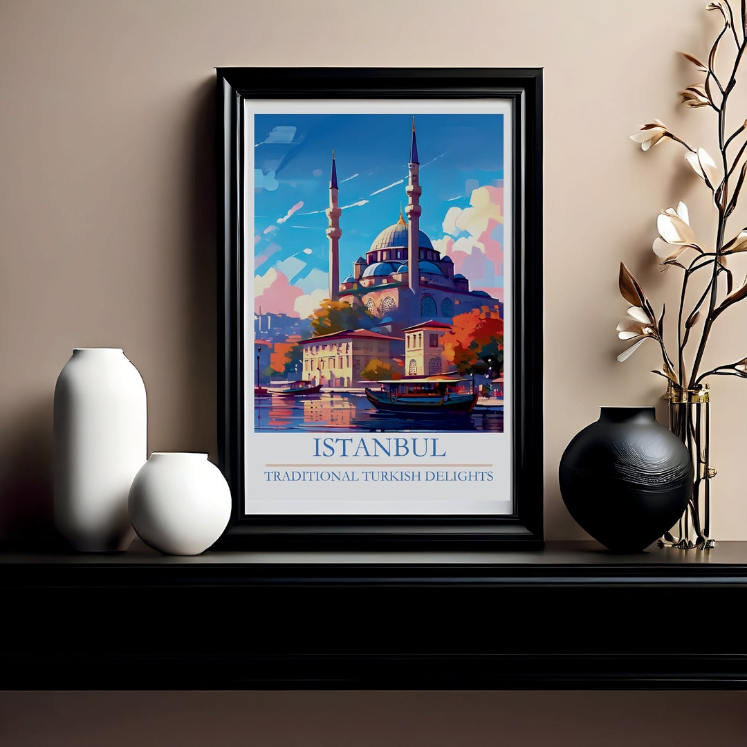 Istanbul Print, Wall Art, Istanbul Poster, Istanbul Decor, Print ...